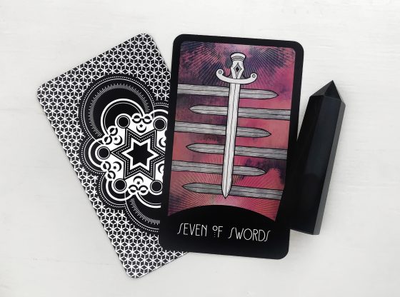 The Seven of Swords Tarot Card - Keen Articles